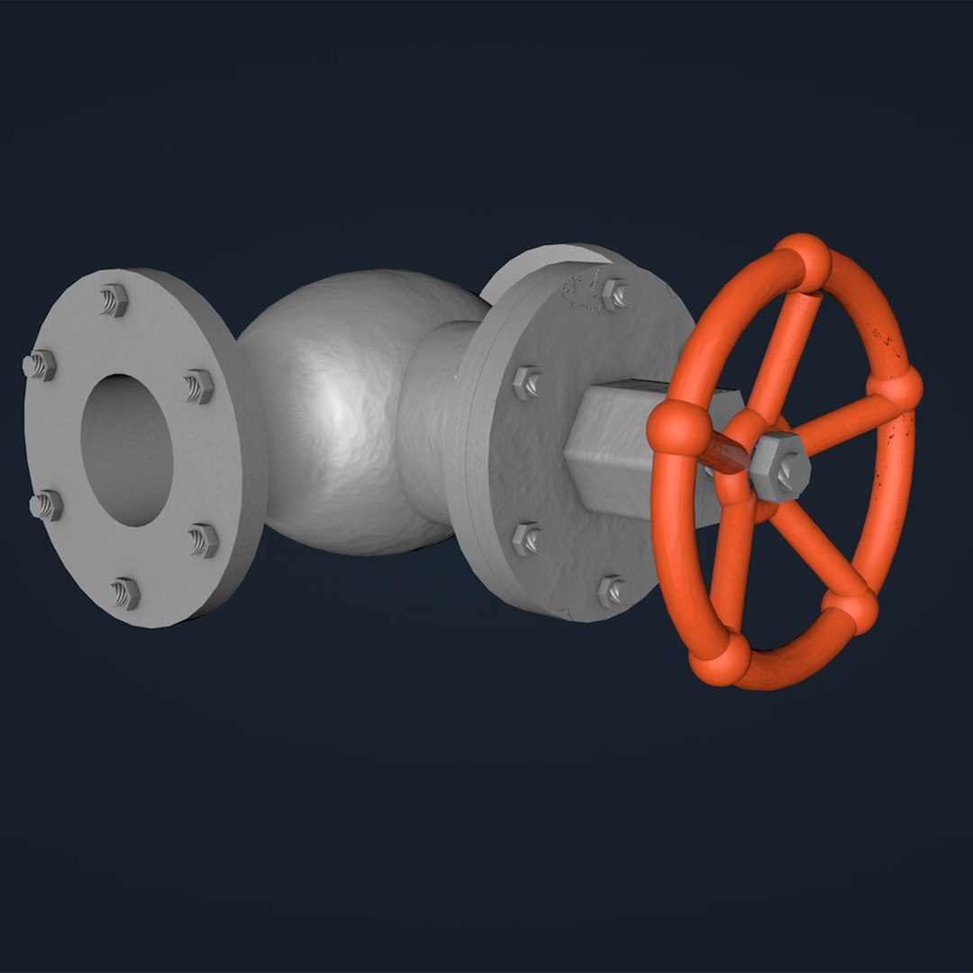 Mechanical Valve 3d Model