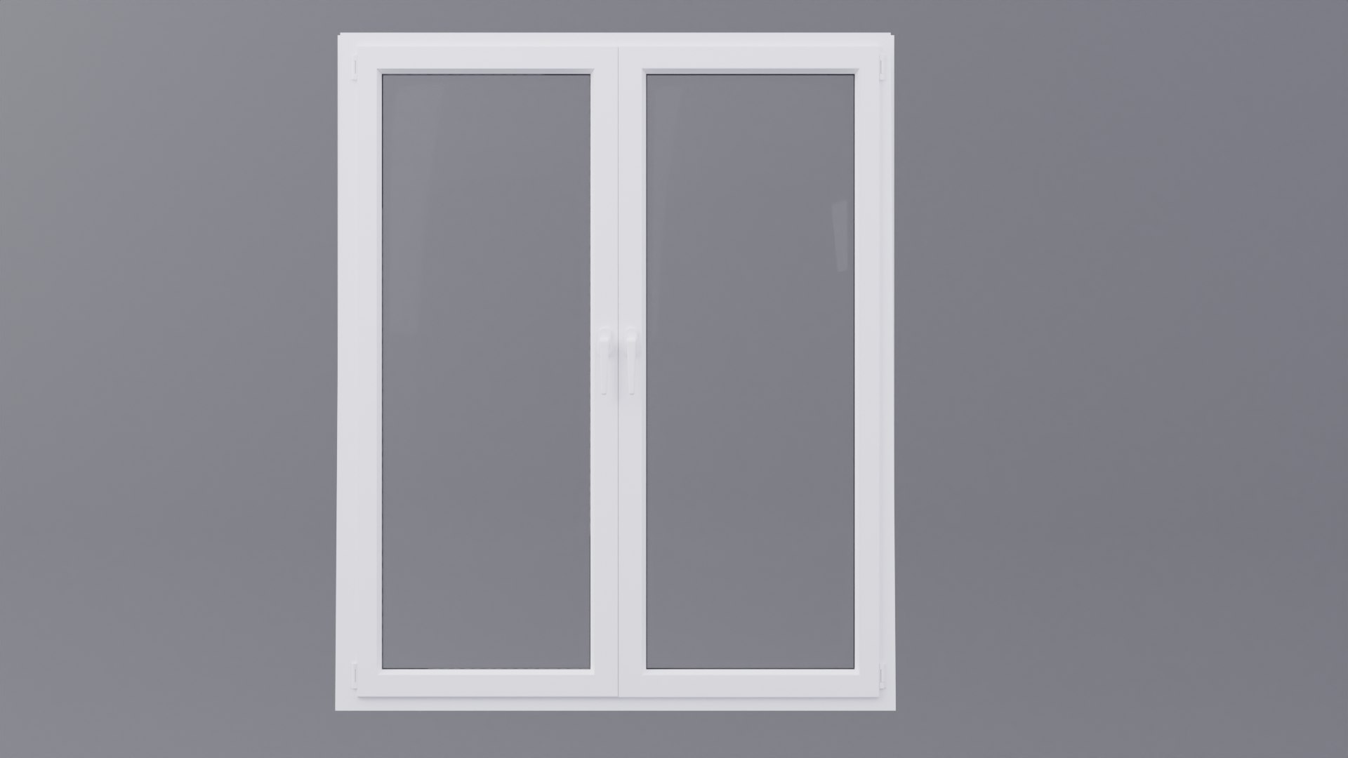 White Pvc Windows Low-poly 3D Model 3D Model - TurboSquid 2047158