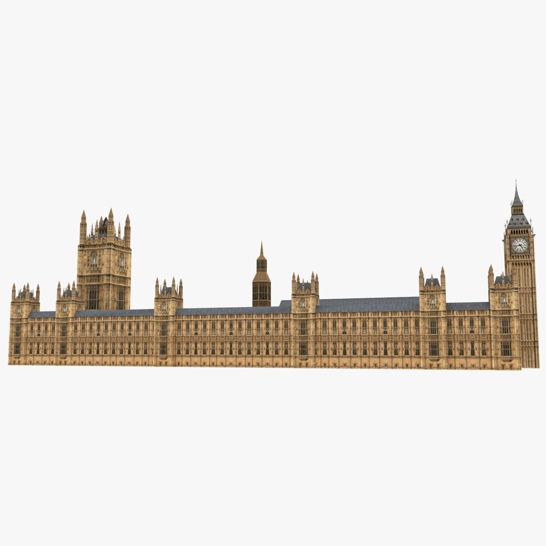 Westminster Parliament Building 3d Max