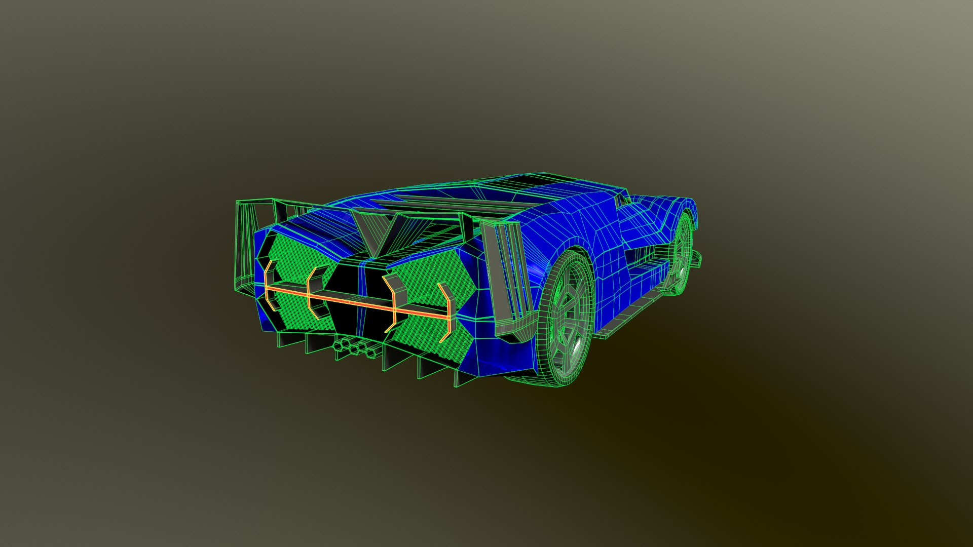 Super Car 3D Model - TurboSquid 1872584