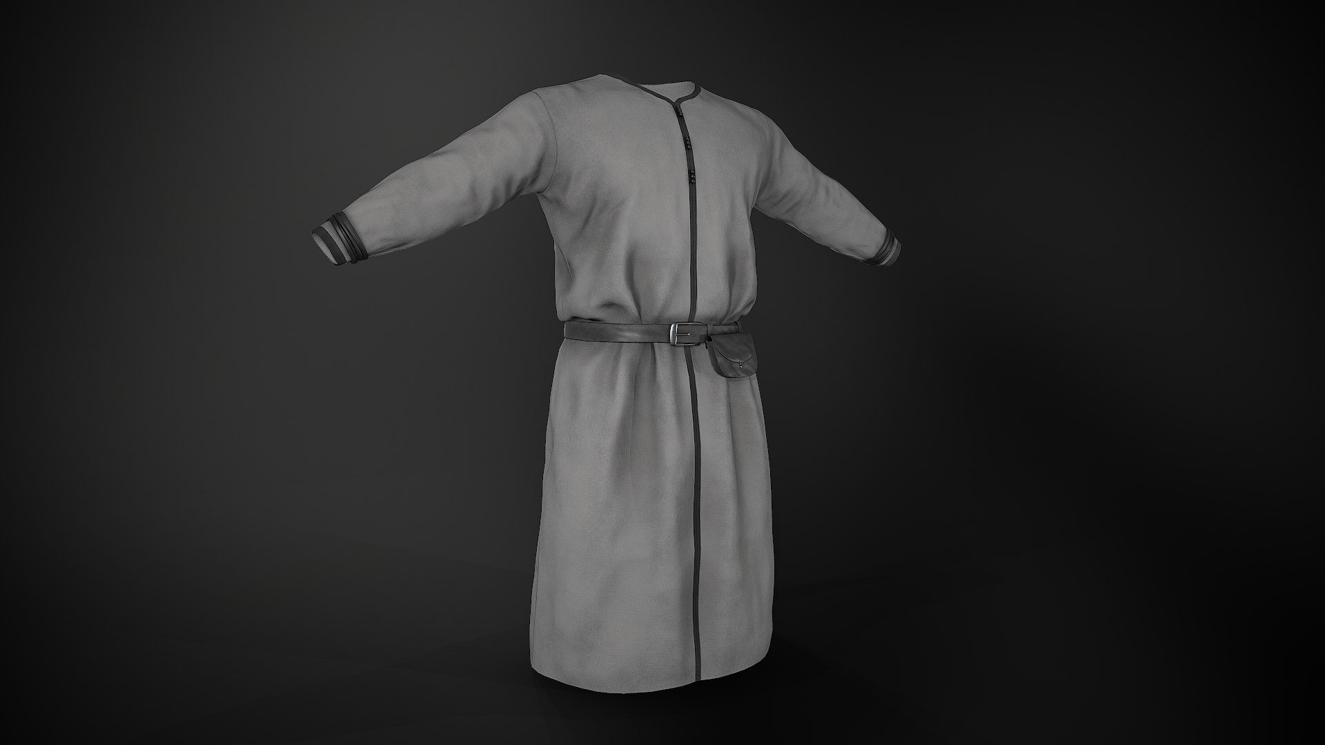 Gray Medieval 3D Model - TurboSquid 1628310