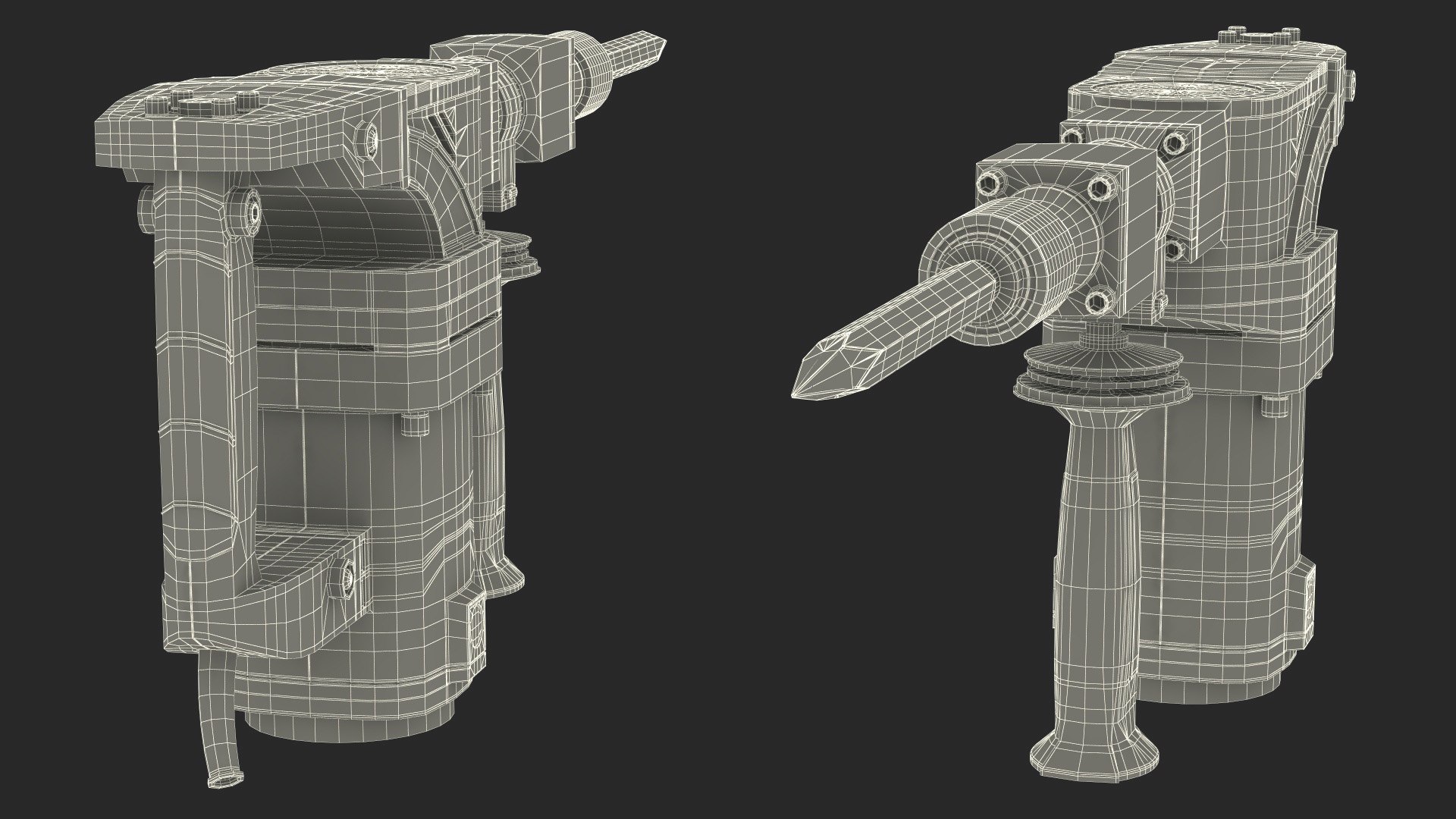 3D model Speed Demolition Hammer Makita - TurboSquid 2170105
