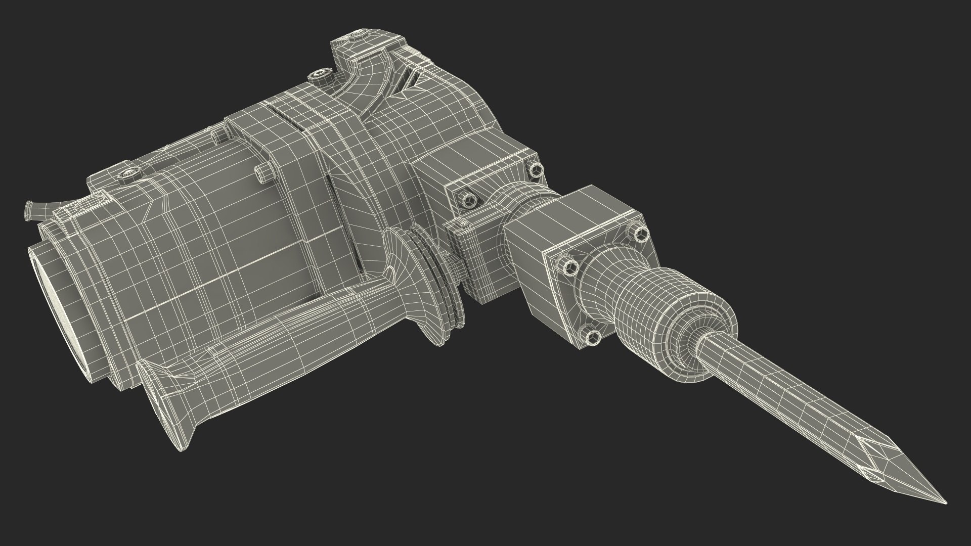 3D model Speed Demolition Hammer Makita - TurboSquid 2170105
