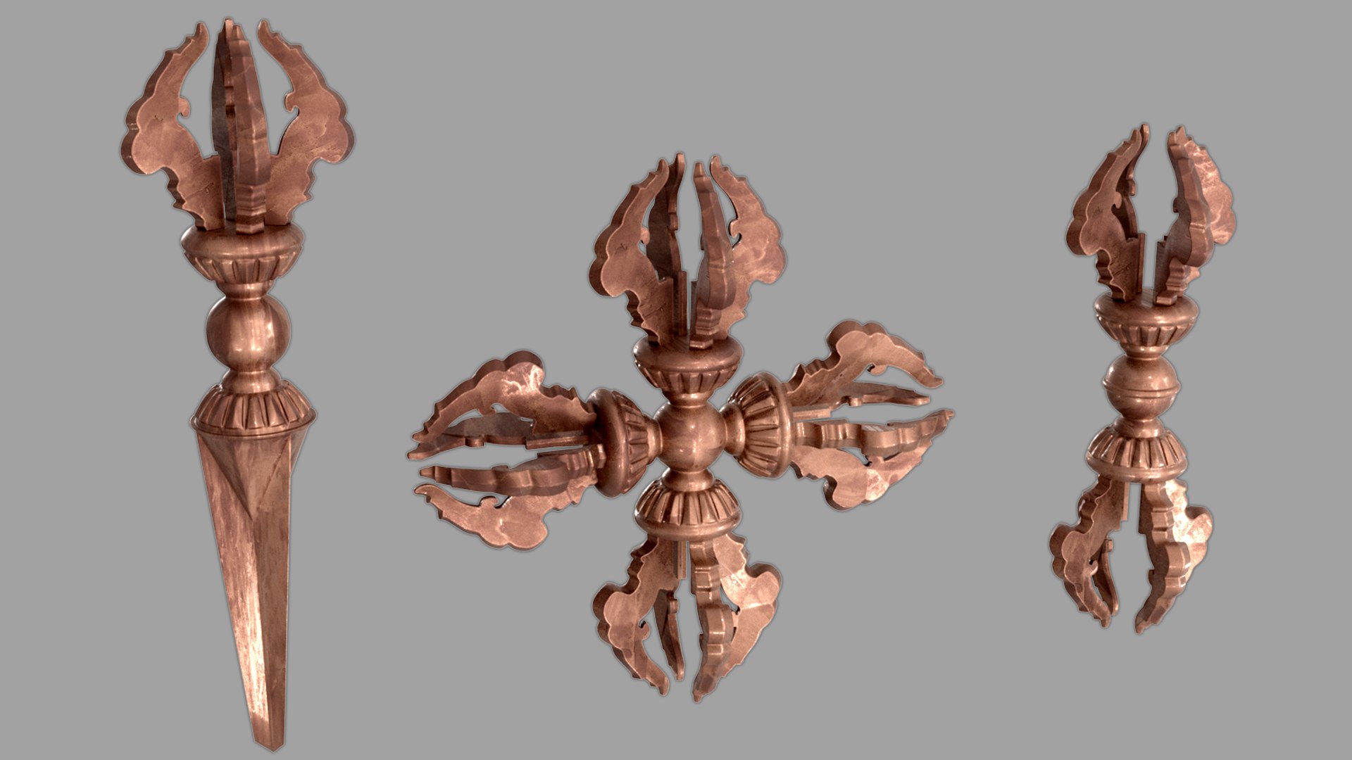 3D Vajra - TurboSquid 2432371