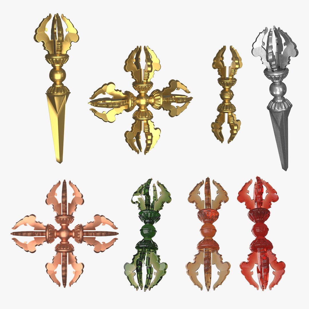 3D Vajra - TurboSquid 2432371