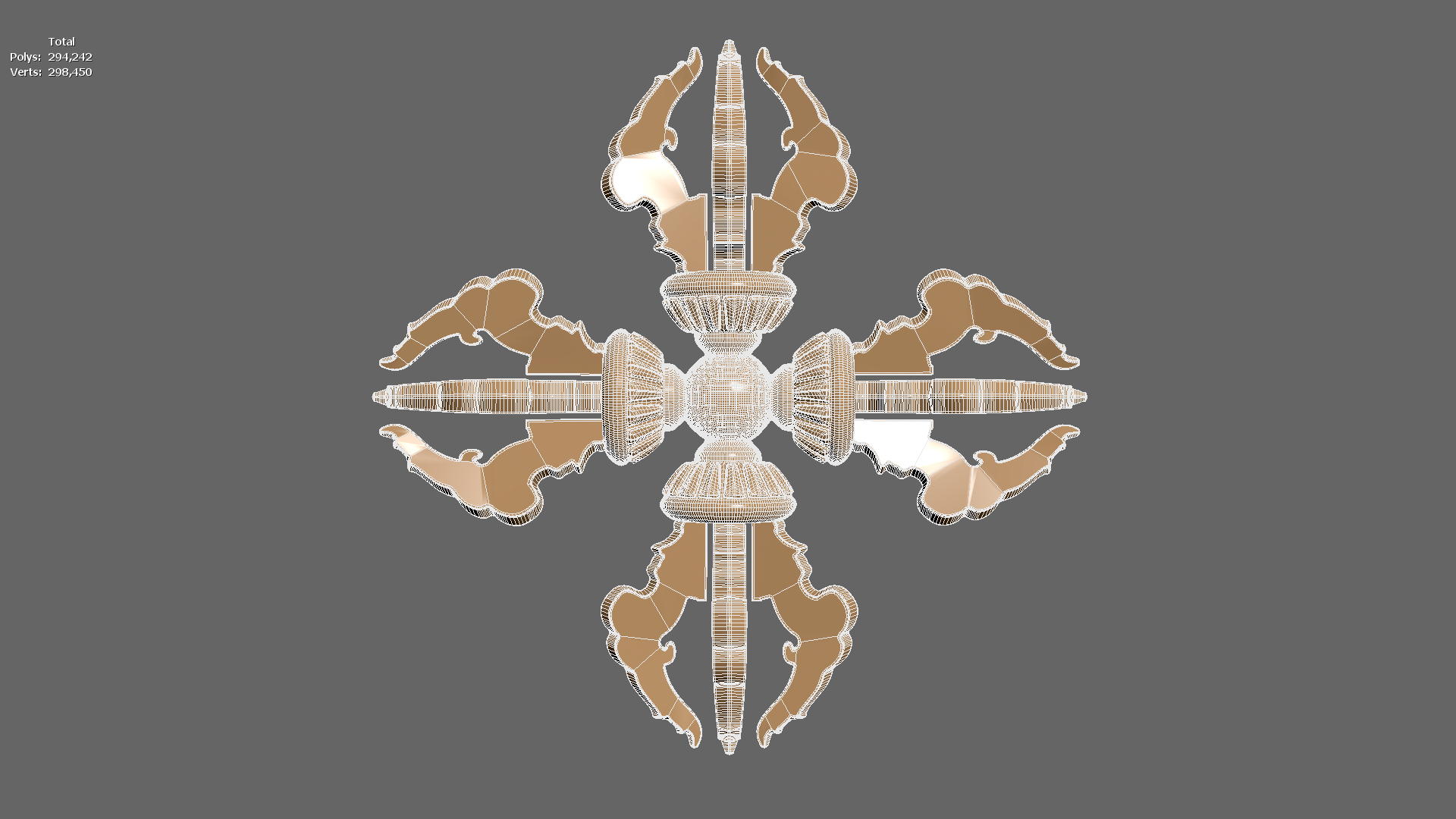 3D Vajra - TurboSquid 2432371