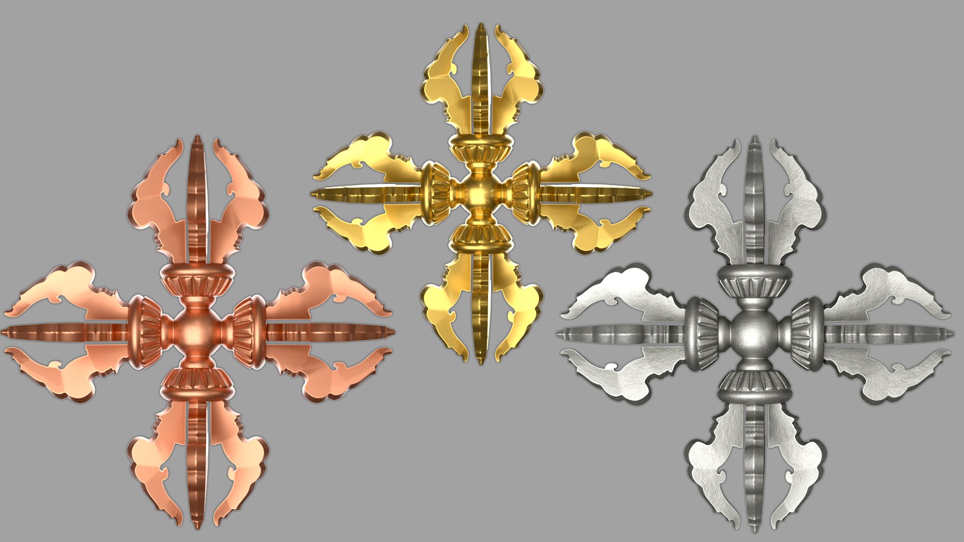 3D Vajra - TurboSquid 2432371