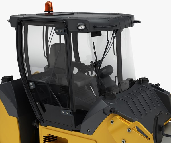 modelo 3d Rodillo tándem articulado HAMM-HD90 - TurboSquid 812923