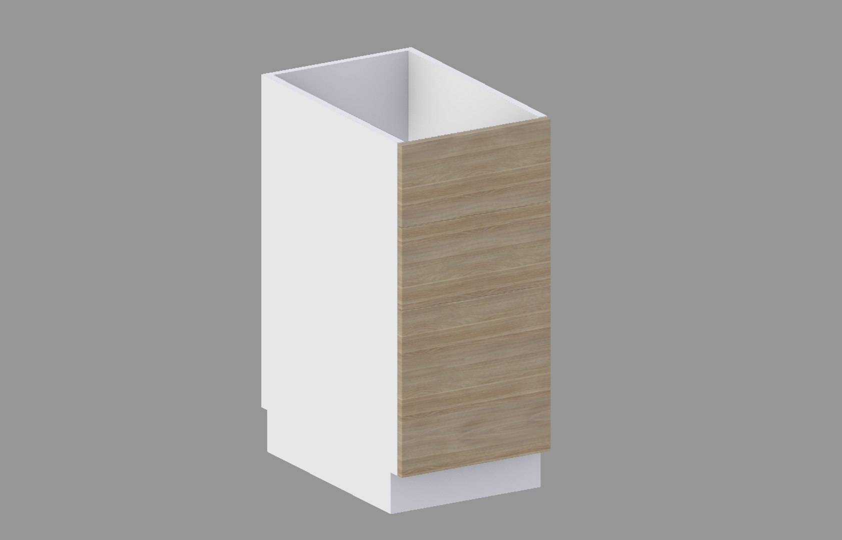 3D Model Kitchen Cabinet Drawers V2 - TurboSquid 1228364