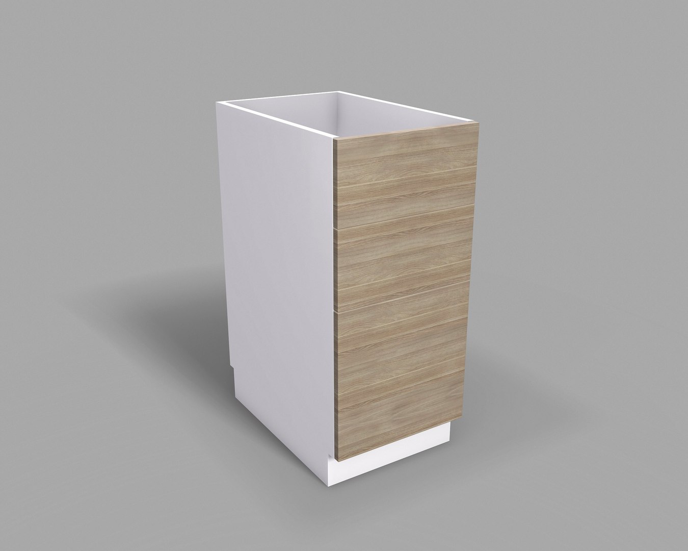3D Model Kitchen Cabinet Drawers V2 - TurboSquid 1228364