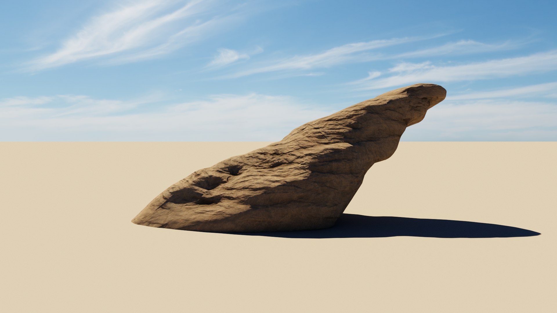 3D model rock desert alien - TurboSquid 1662724