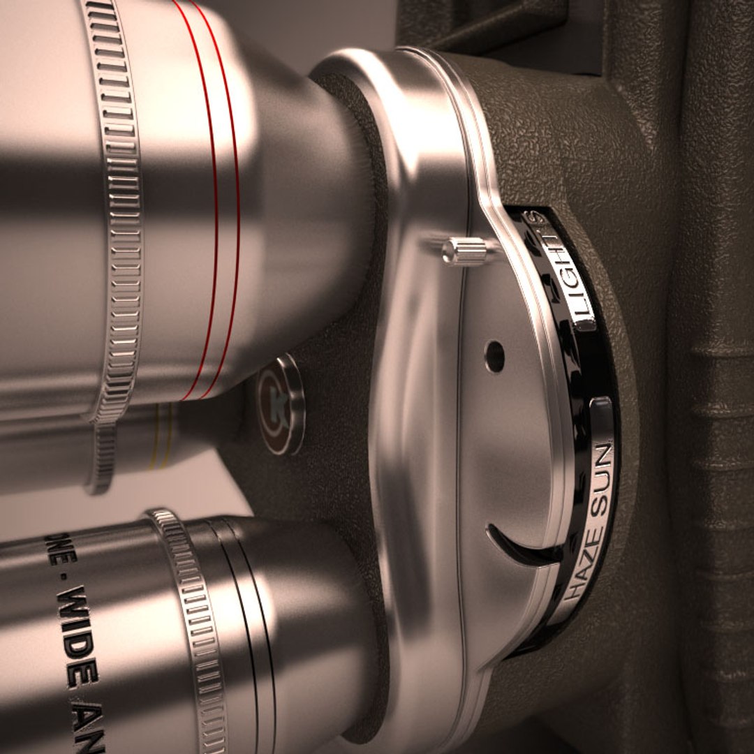 Keystone 1958 K-26 8mm 3d Model