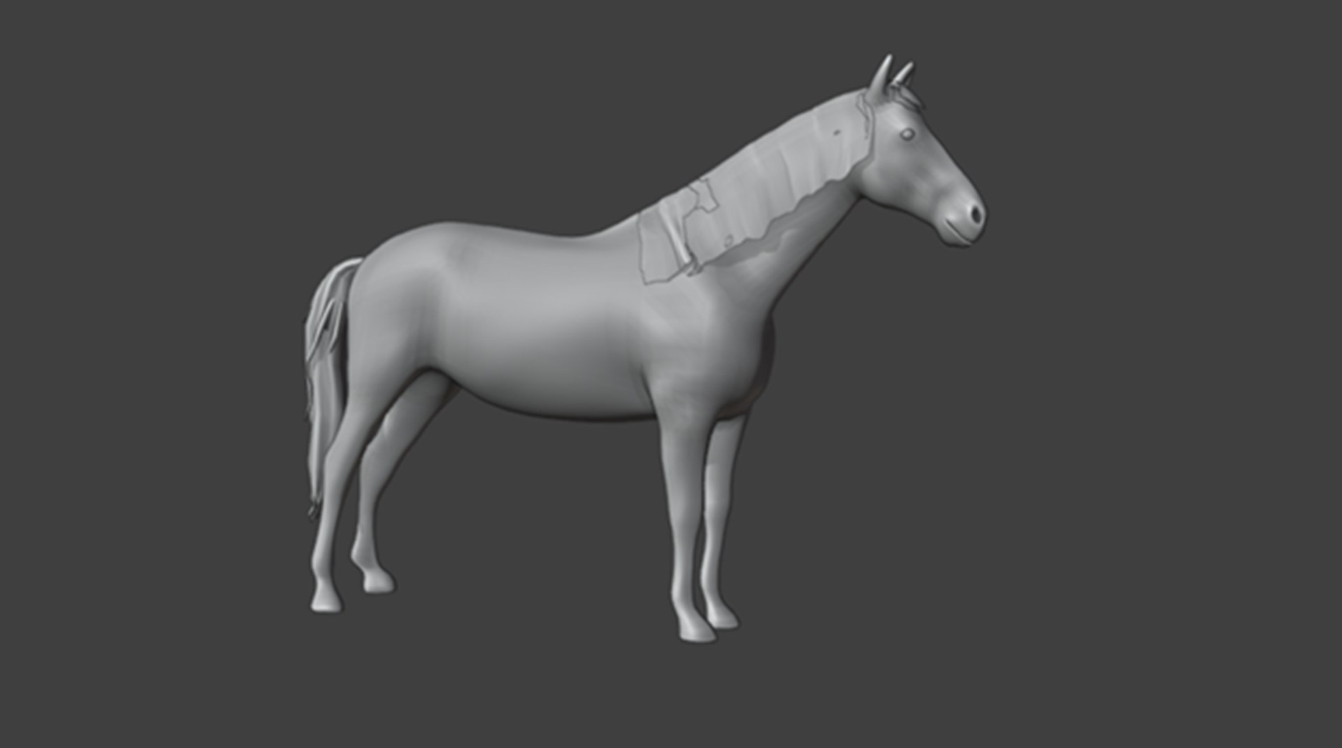 Realistic 3D Horse Model 3D Model - TurboSquid 2422619