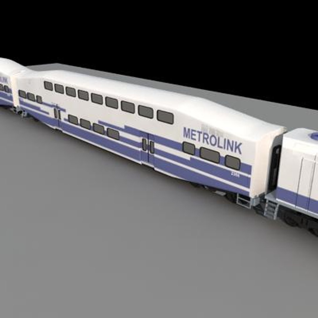 Metrolink Train Southern 3d 3ds