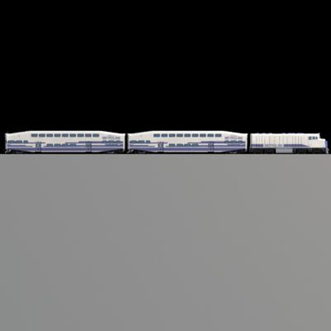 Metrolink Train Southern 3d 3ds