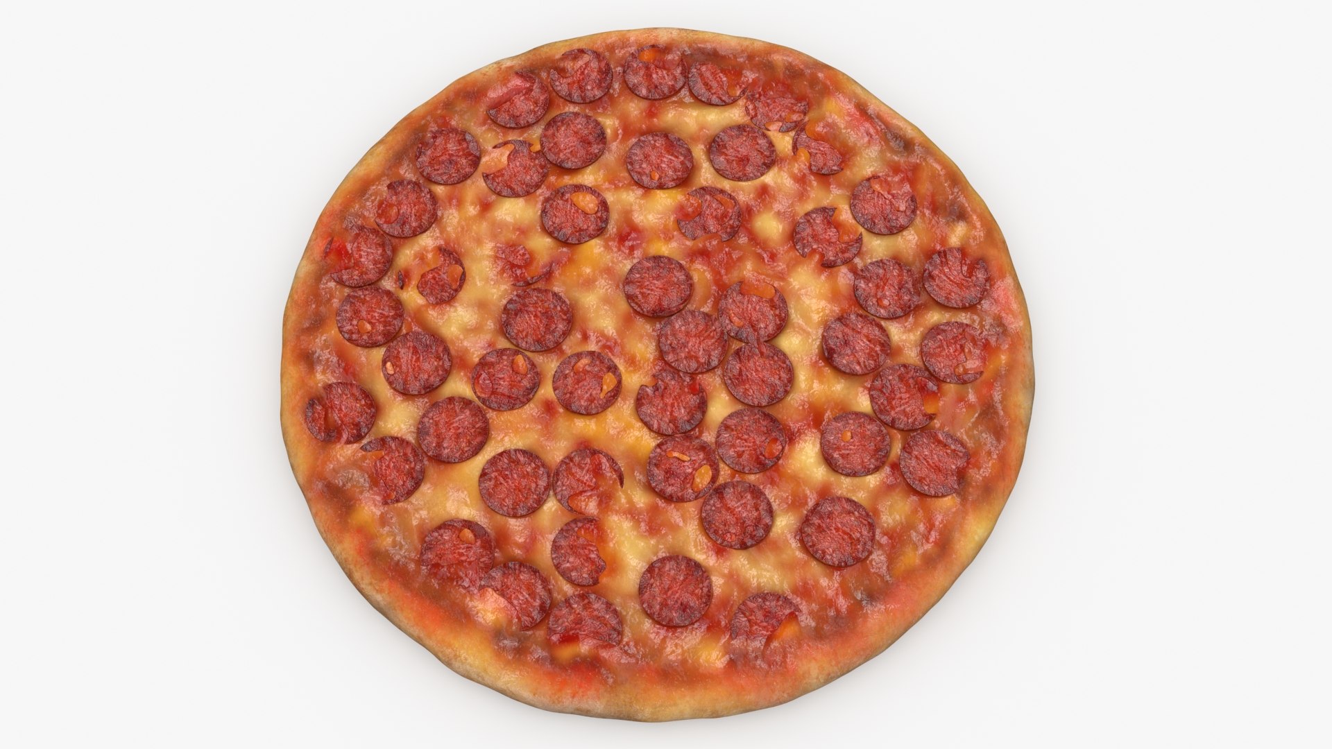 Pepperoni Pizza L 3D Model - TurboSquid 2279184
