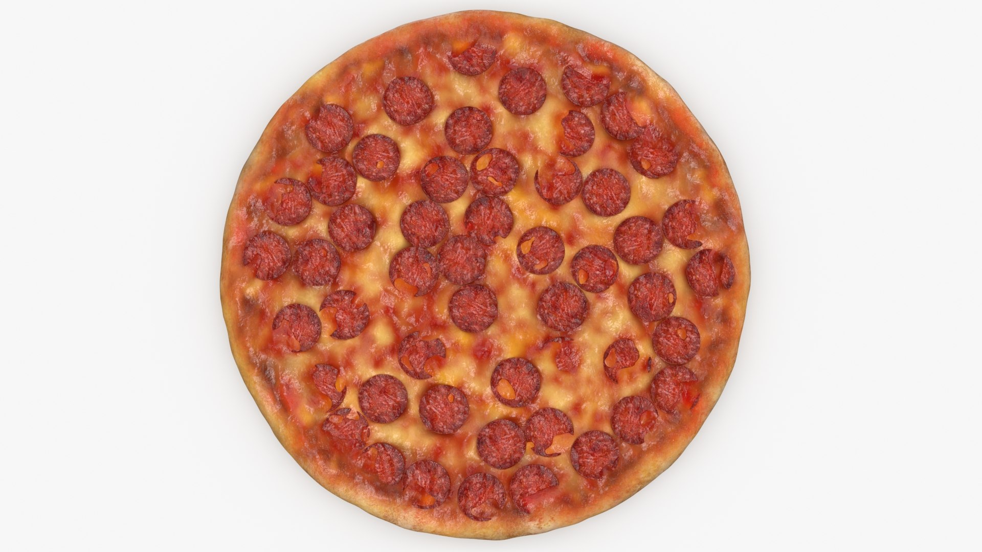Pepperoni Pizza L 3D Model - TurboSquid 2279184