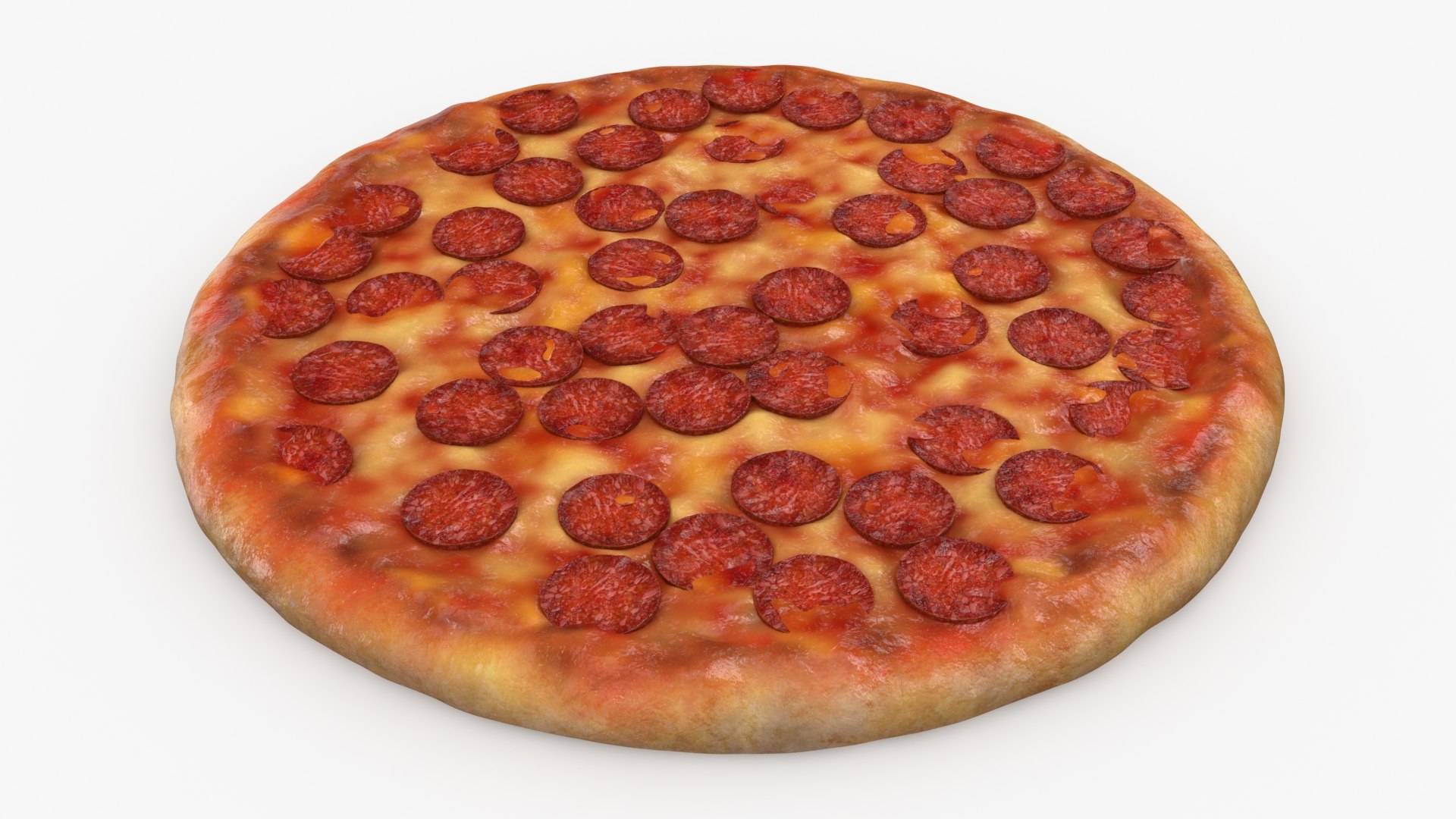 Pepperoni Pizza L 3D Model - TurboSquid 2279184