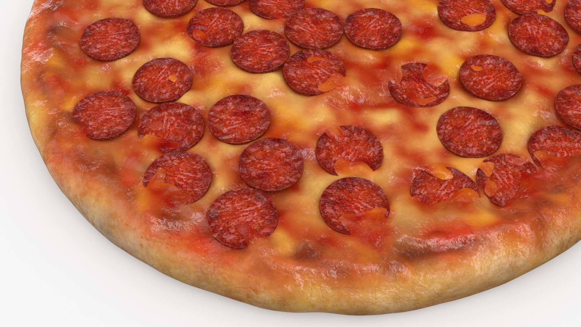 Pepperoni Pizza L 3D Model - TurboSquid 2279184