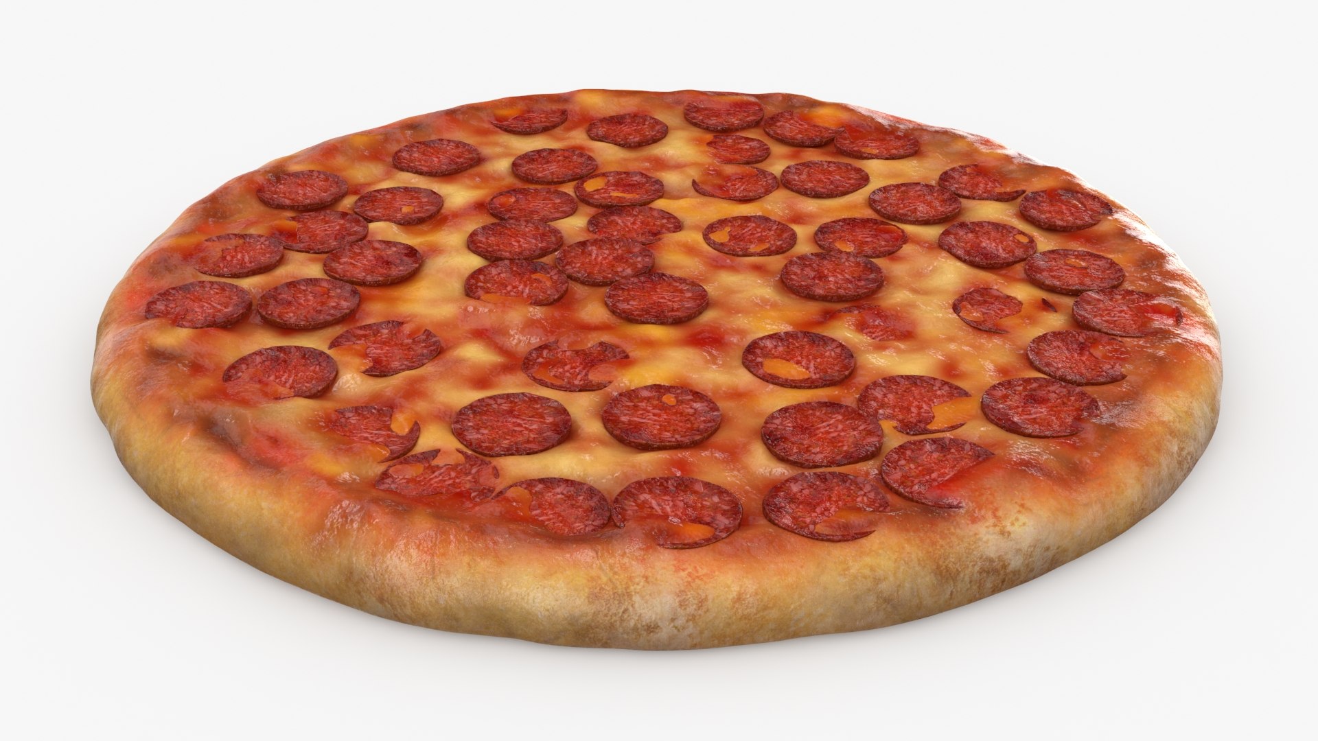 Pepperoni Pizza L 3D Model - TurboSquid 2279184