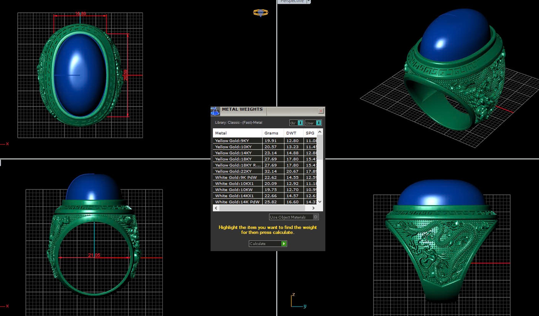 3D Men Ring 210 Model - TurboSquid 2328854