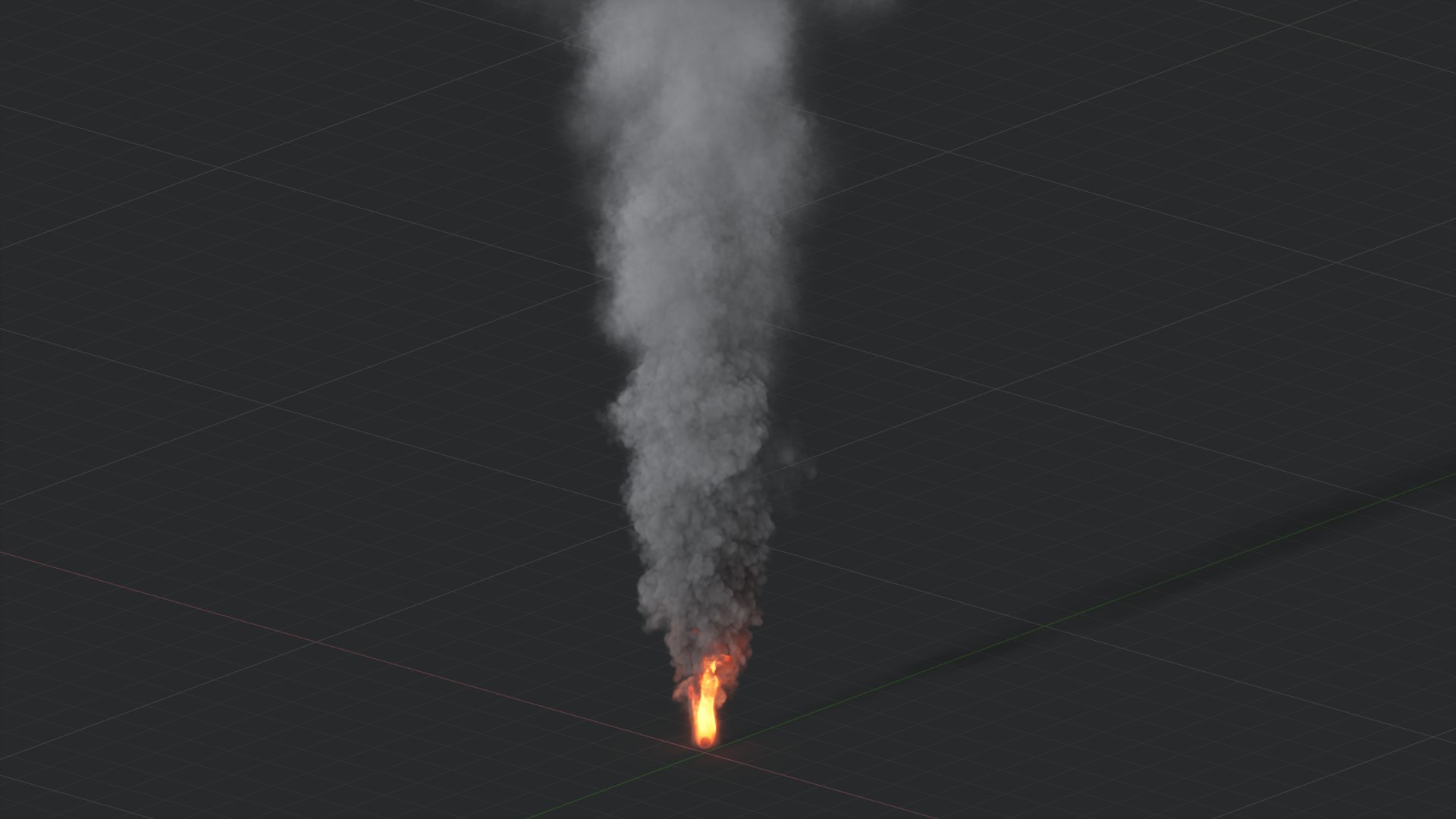 3D модель 3D Анимация большого пожара - VDB - TurboSquid 2500192