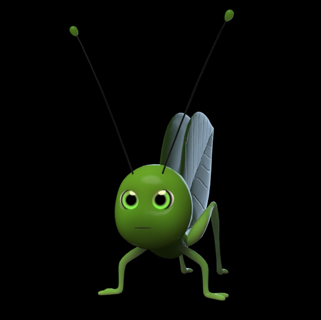 Free 3D Leaf Insect Rig - TurboSquid 1182458