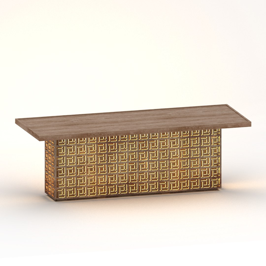 3D Onyx Table Model - TurboSquid 2225967