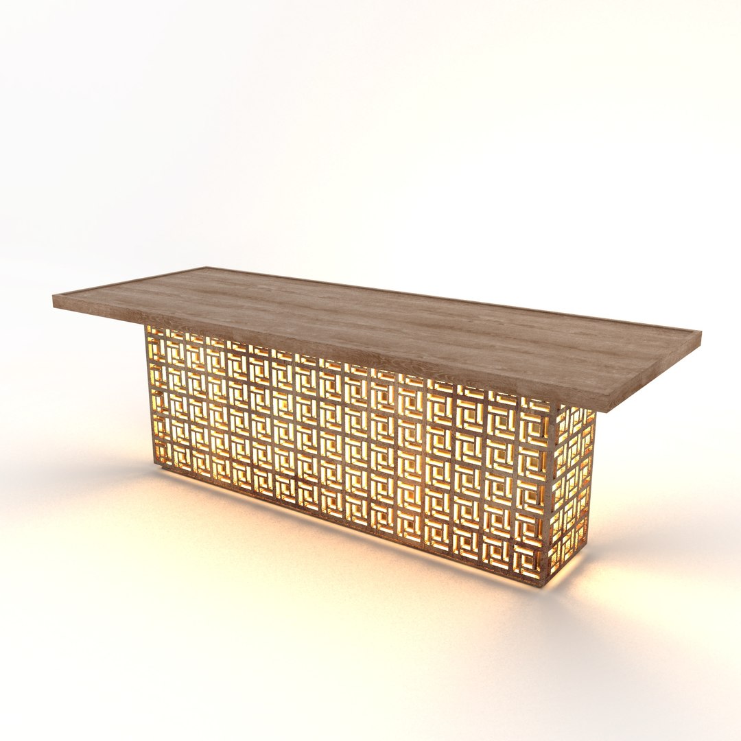 3D Onyx Table Model - TurboSquid 2225967