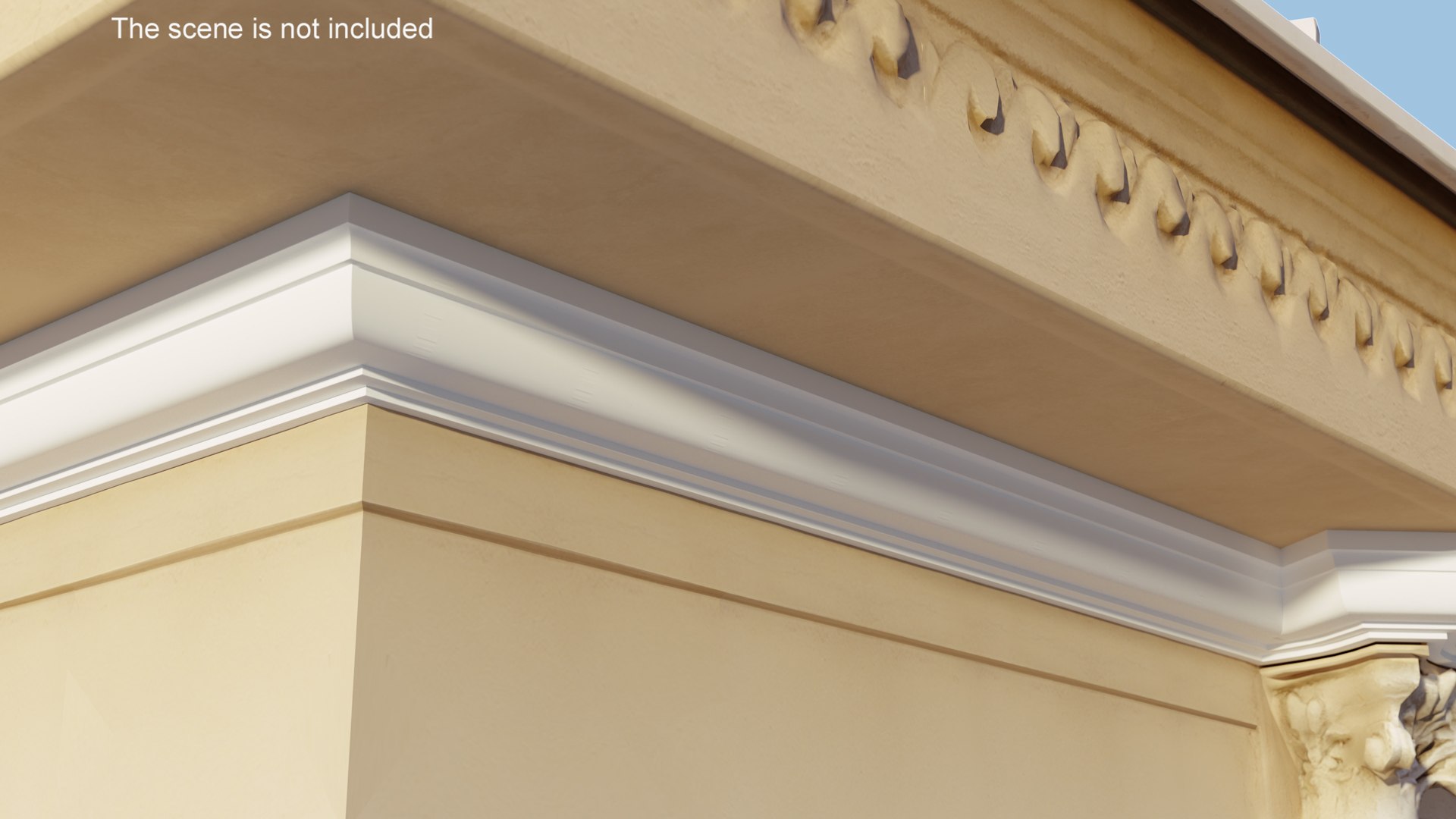 3D Architectural Molding Gypsum Type 27 Model - TurboSquid 2273062