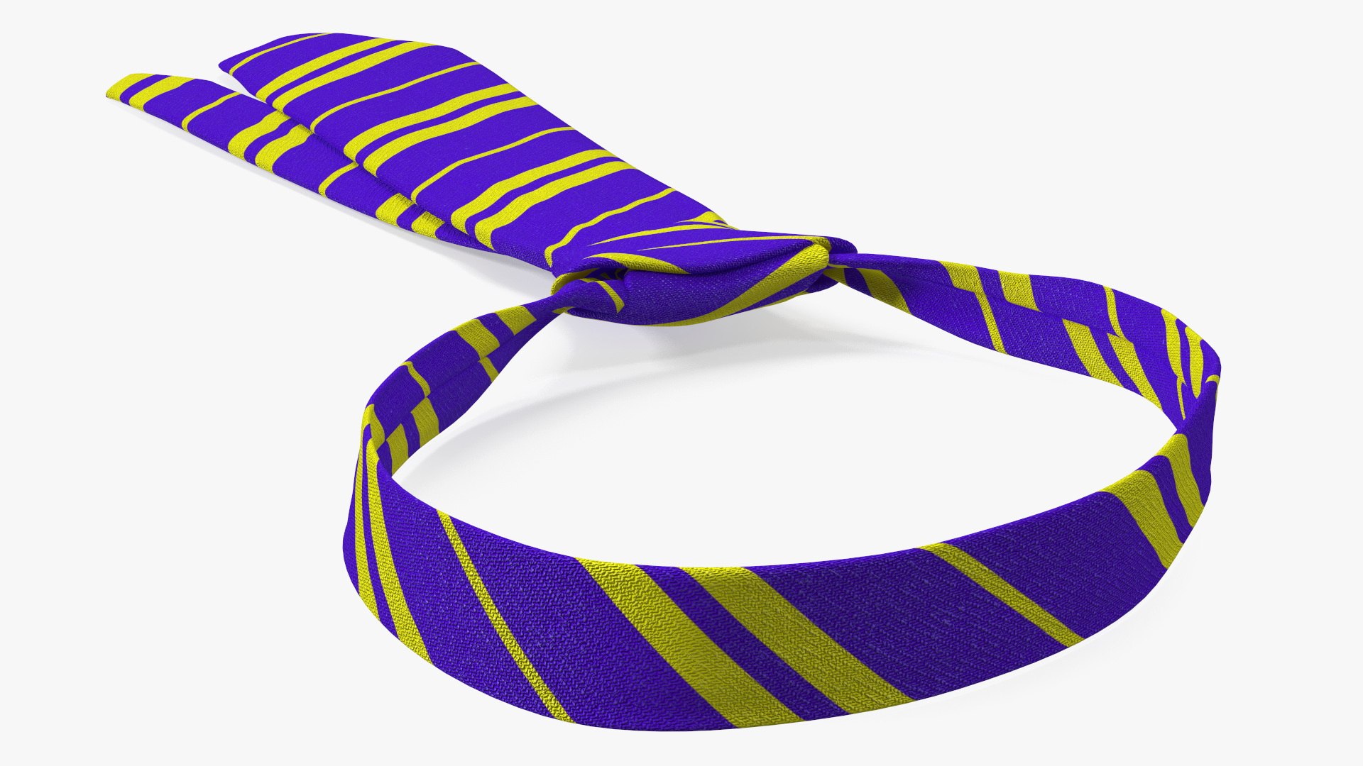 Striped Necktie Accessory 3D Model - TurboSquid 2199760