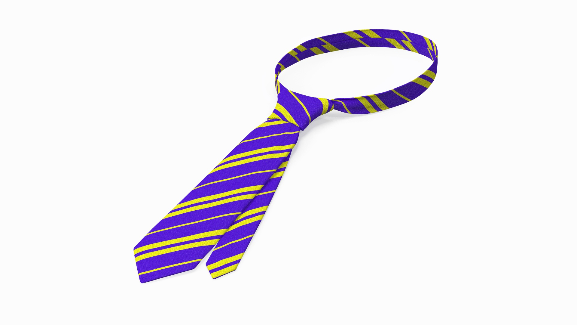 Striped Necktie Accessory 3D Model - TurboSquid 2199760