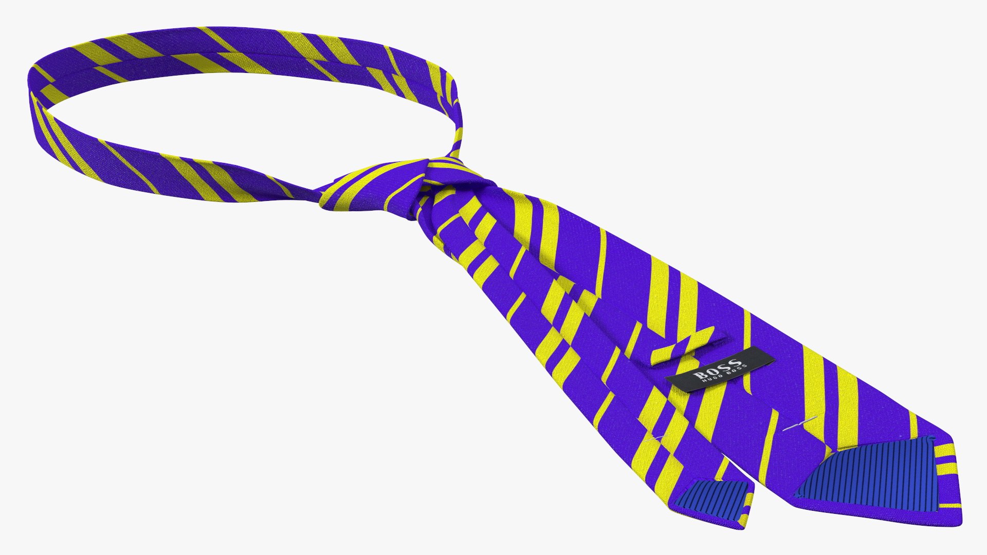 Striped Necktie Accessory 3D Model - TurboSquid 2199760
