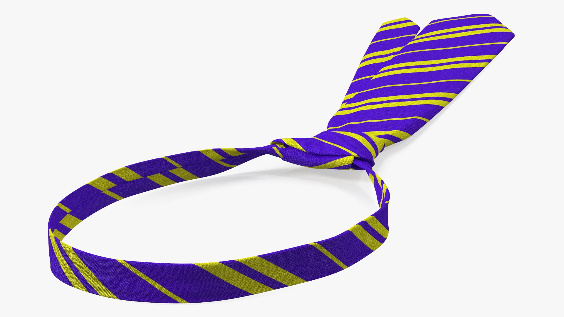 Striped Necktie Accessory 3D Model - TurboSquid 2199760