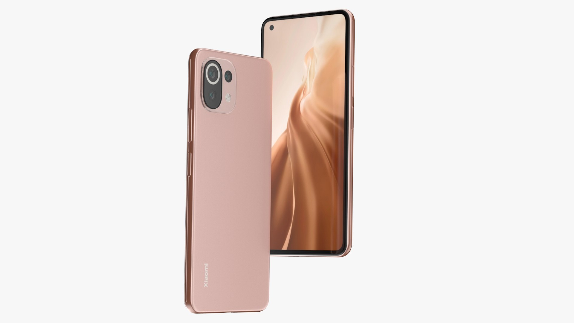 Xiaomi Mi 11 Lite Pink 3D model - TurboSquid 1713388