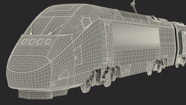Amtrak acela express train 3D model - TurboSquid 1444168