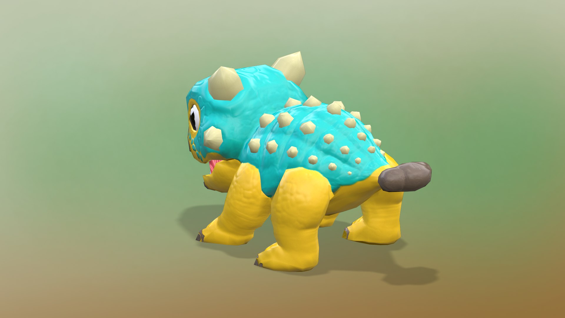 Ankylosaurus Baby - Dinosaur Charactor Model - TurboSquid 2195146