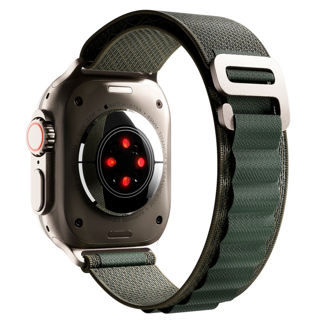 3D Apple Watch Ultra Green Alpine Loop - TurboSquid 2054765