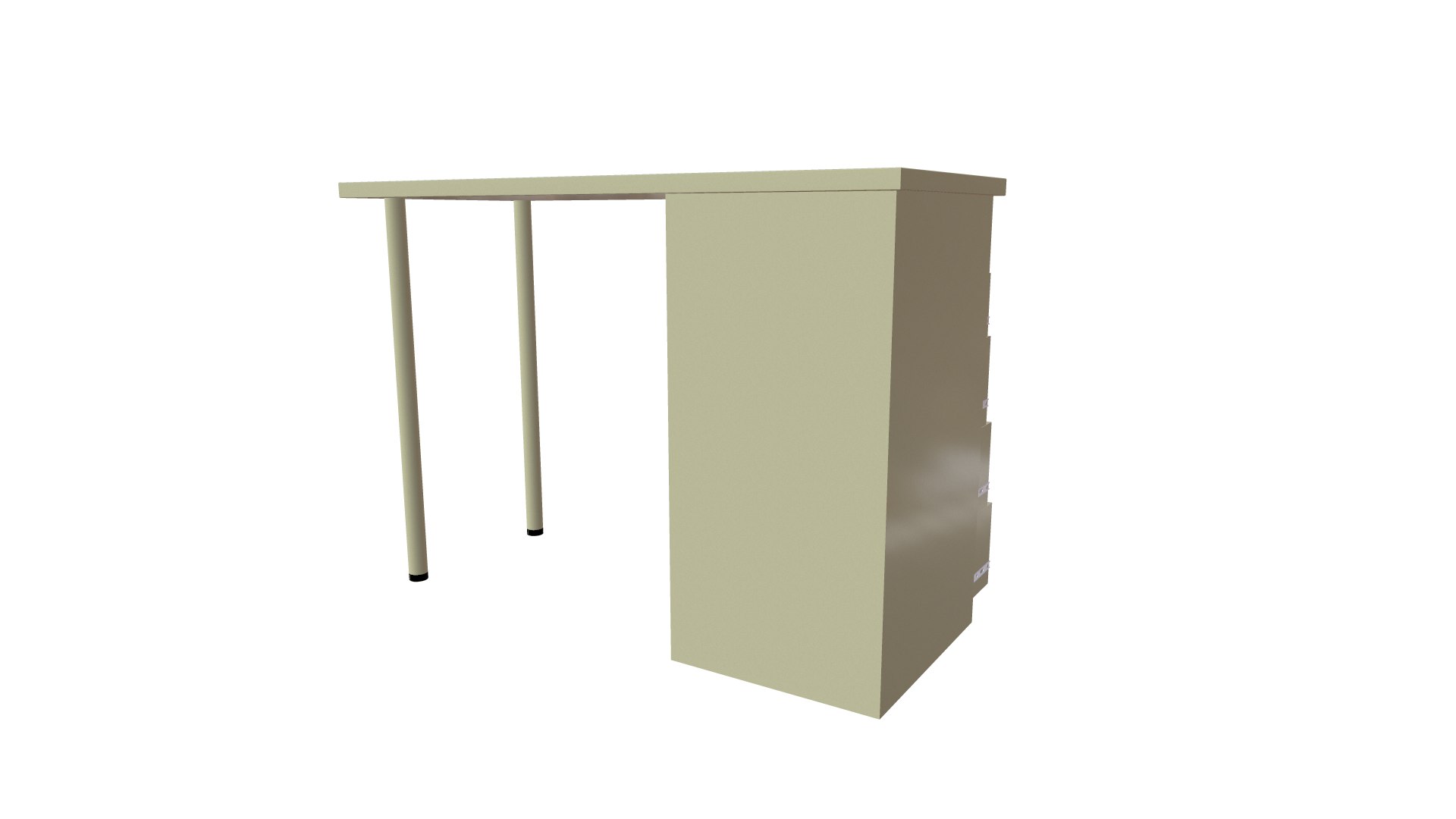 3D Computer Table Model - TurboSquid 1917519