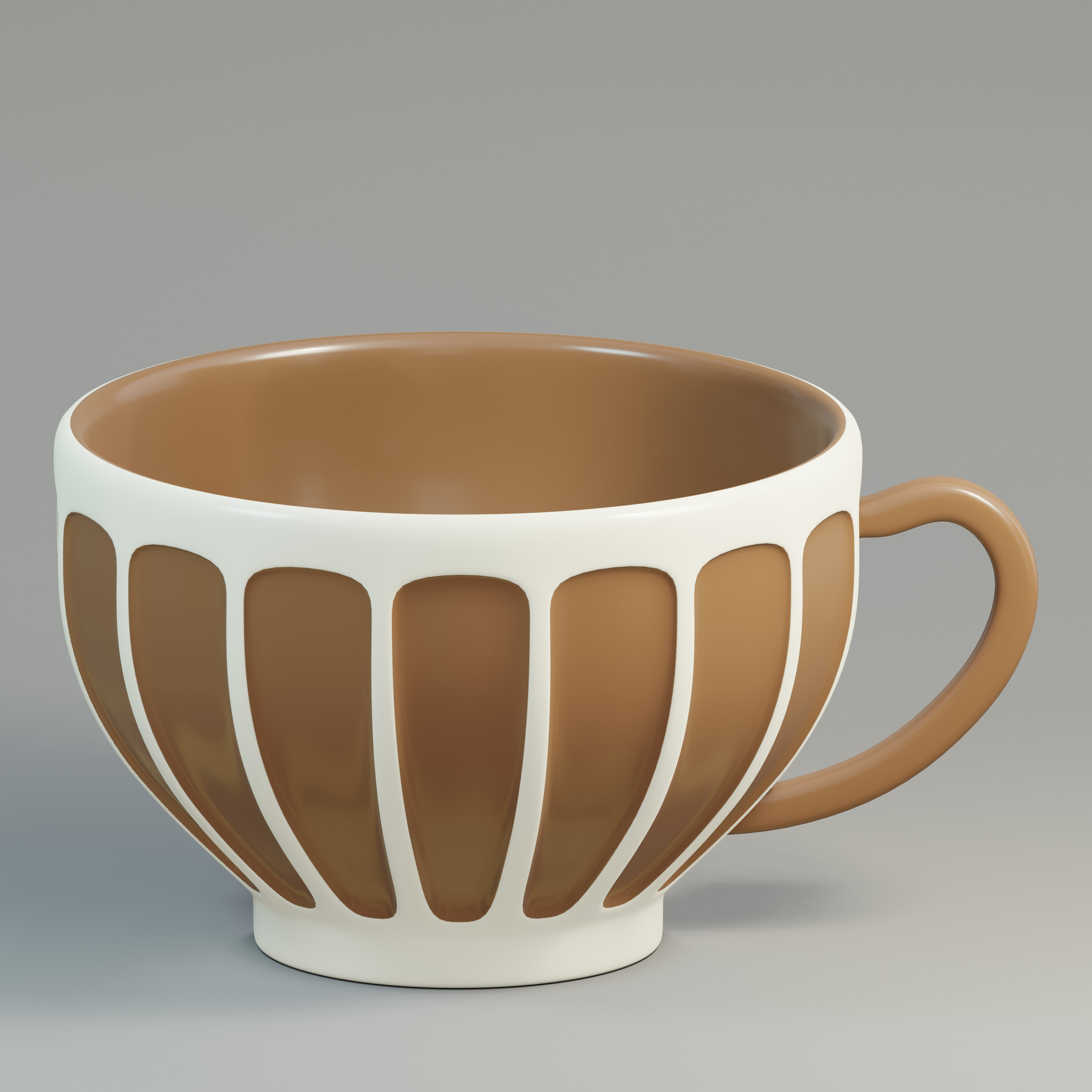 Mug coffee embossed 3D model - TurboSquid 1676860