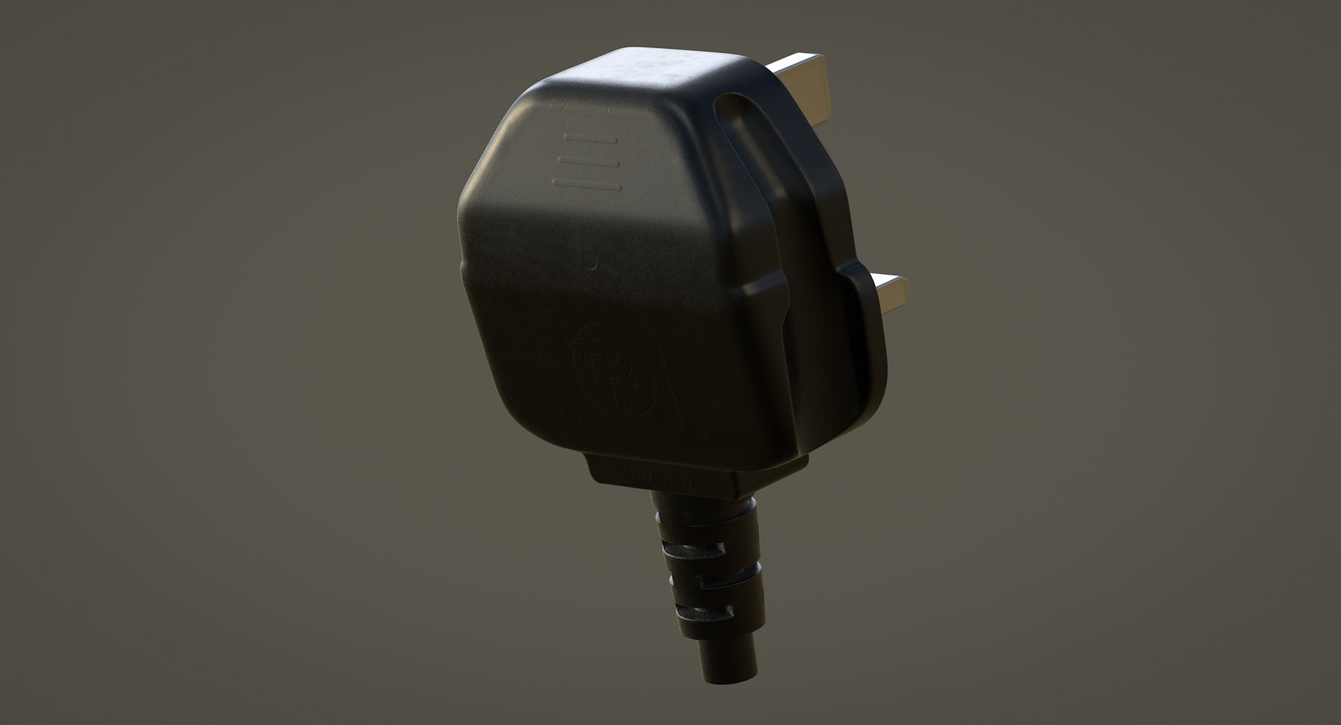 Fused Power Plug Model - TurboSquid 1152632