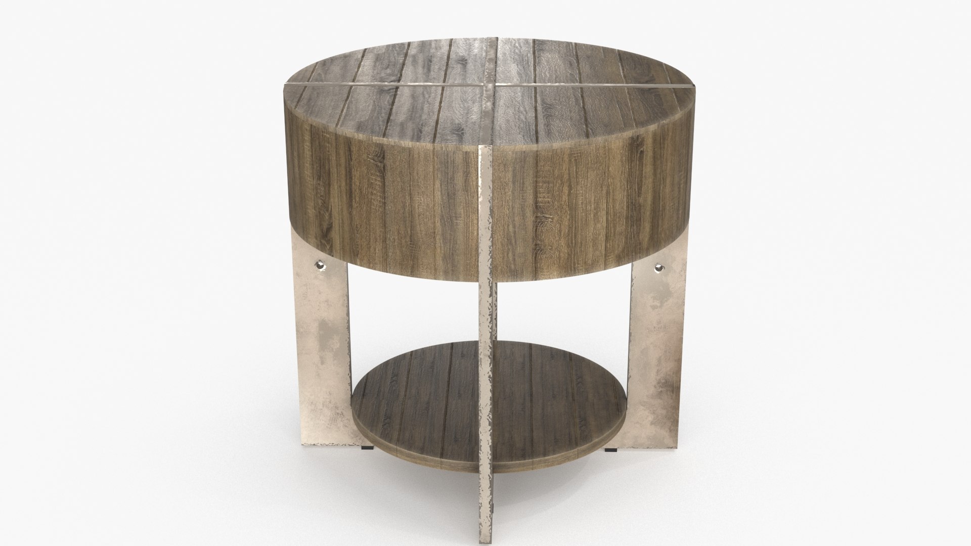 3D Side Table Natural Model - TurboSquid 2223990