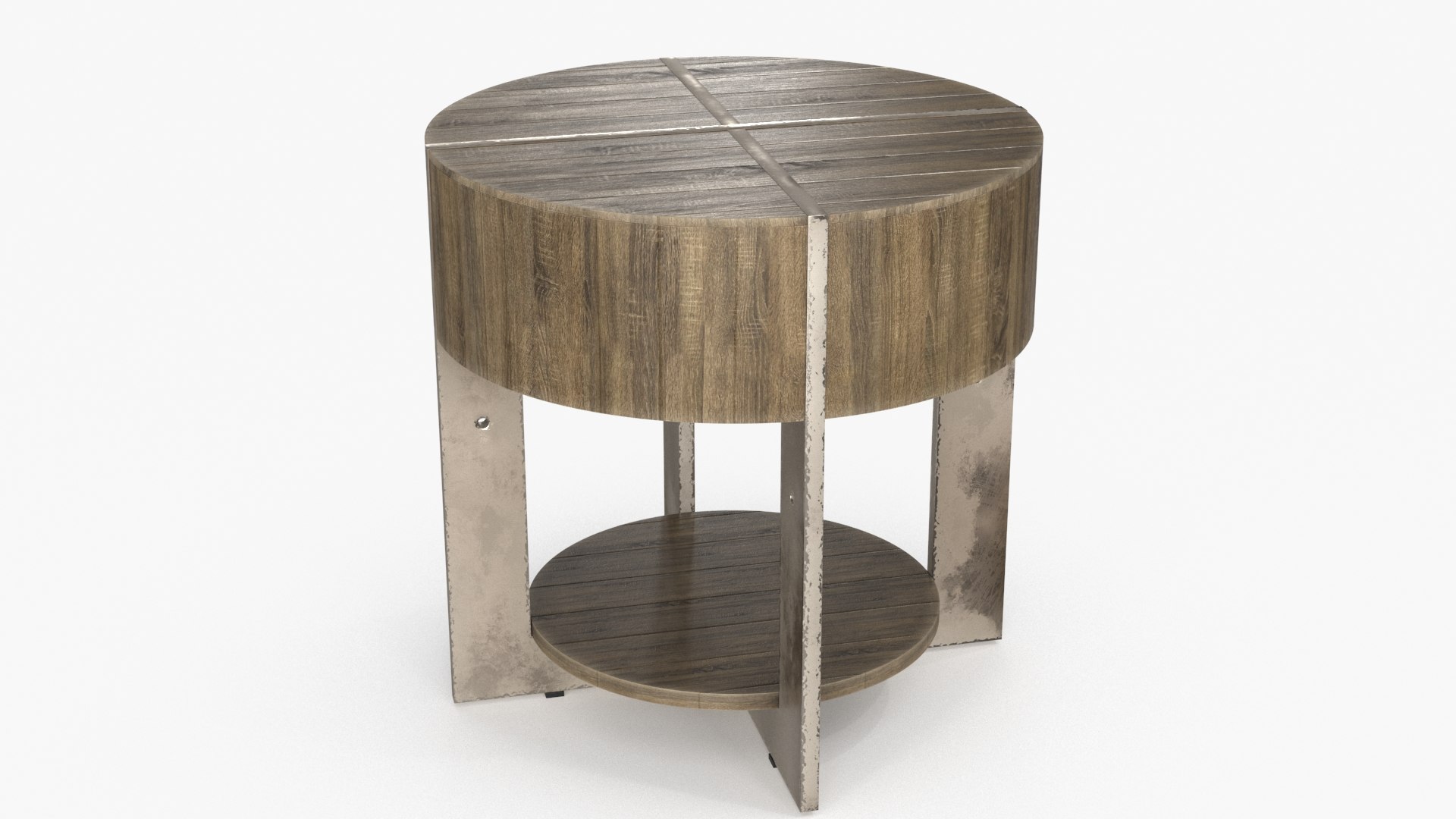 3D Side Table Natural Model - TurboSquid 2223990
