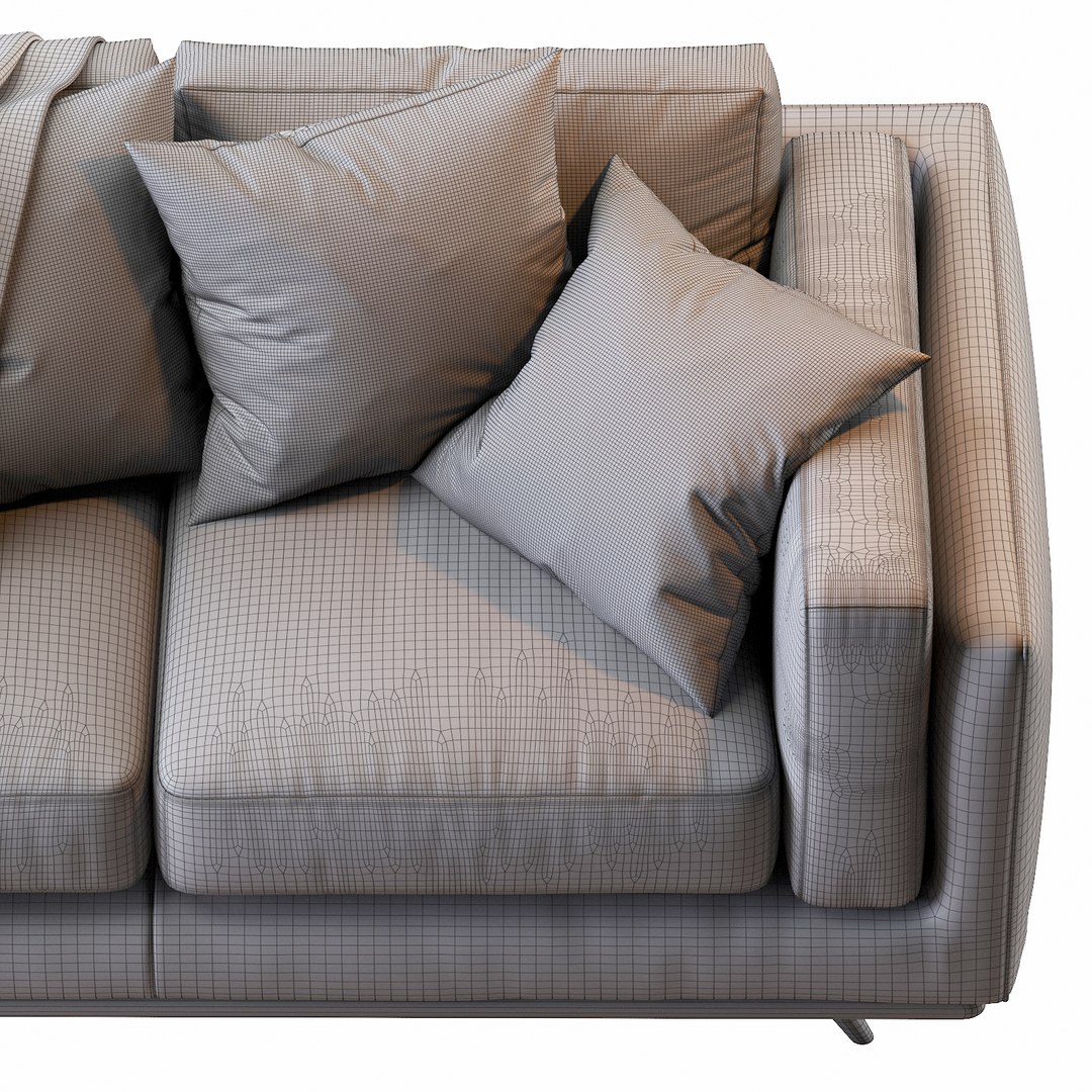 Zander Sofa Model - TurboSquid 1779439