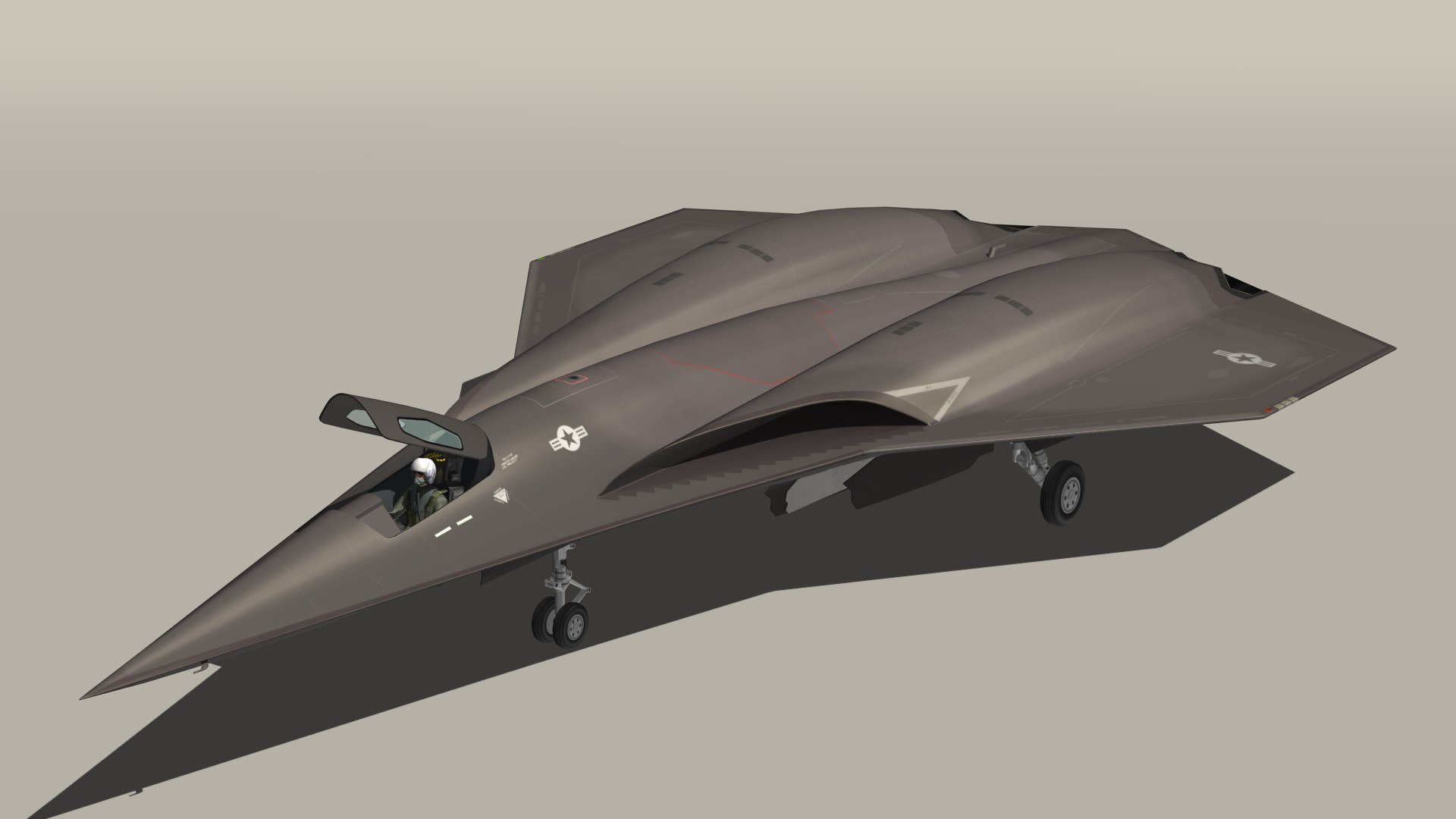 3D NGAD Model - TurboSquid 2070582