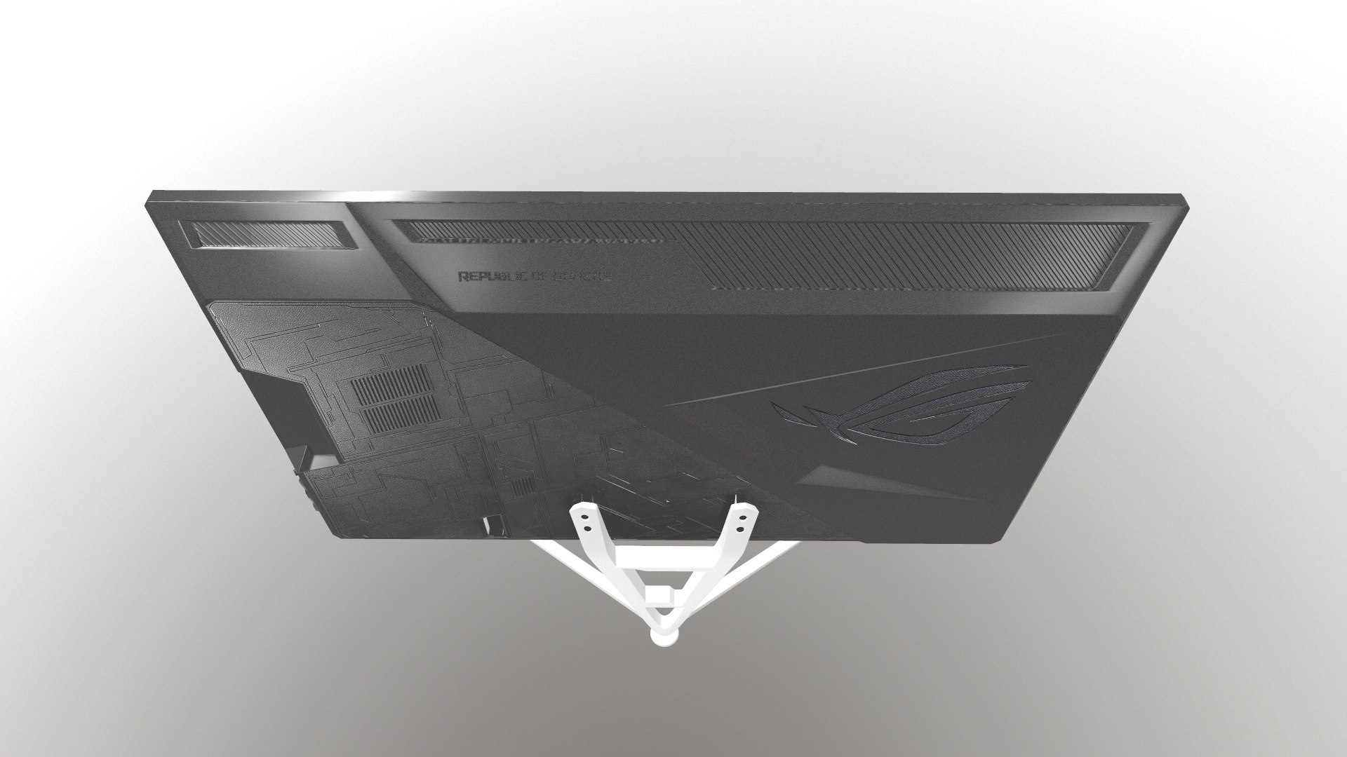 3D ASUS ROG Monitor - TurboSquid 1945823