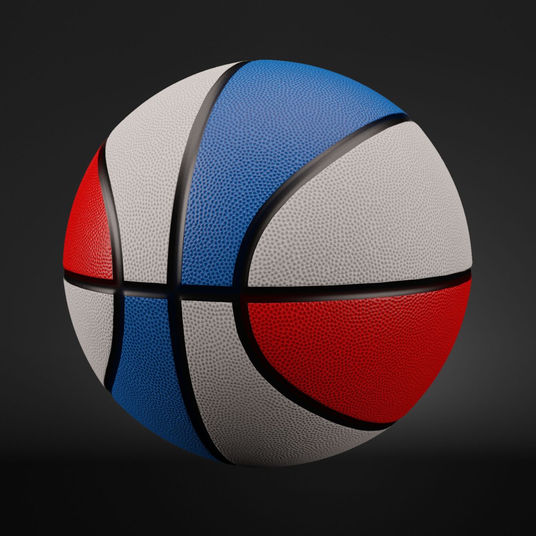 basketball red white blue max