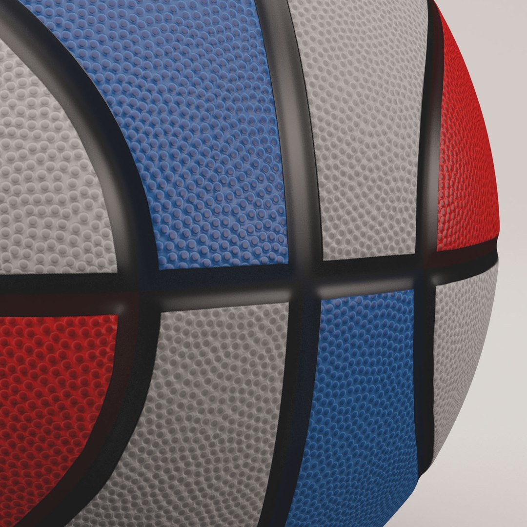 basketball red white blue max