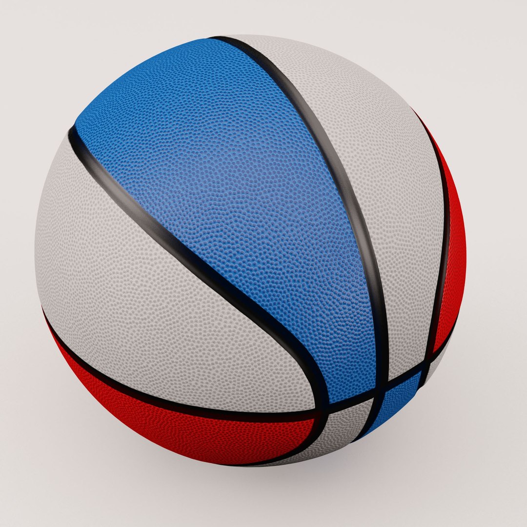 basketball red white blue max
