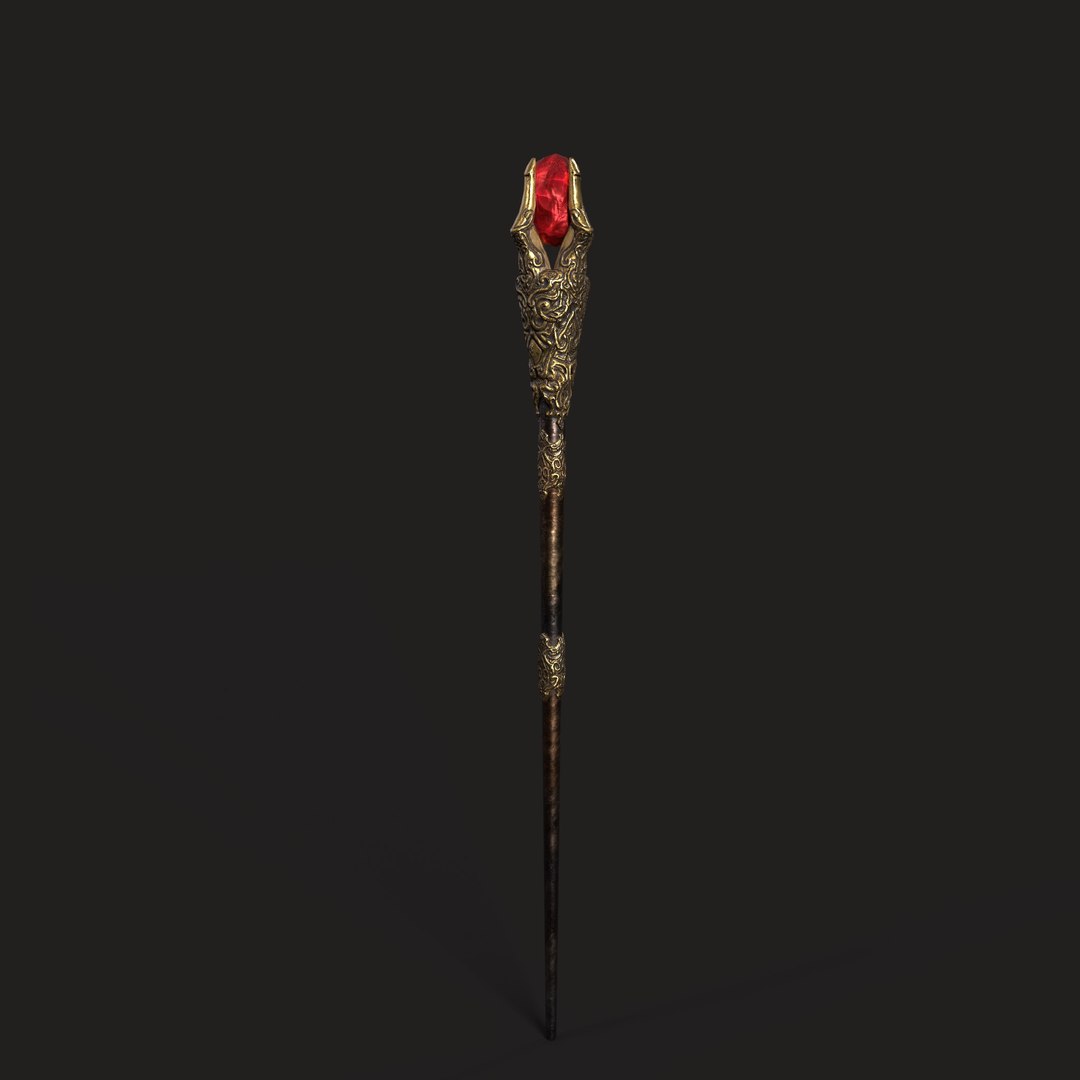 Staff 02 V02 3D Model - TurboSquid 2431255